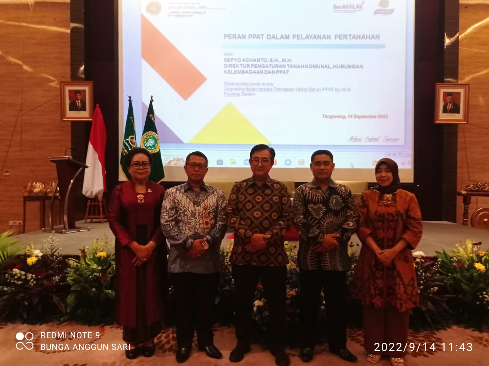 Upgrading NOTARIS dan PPAT Pengwil INI – IPPAT Banten ...