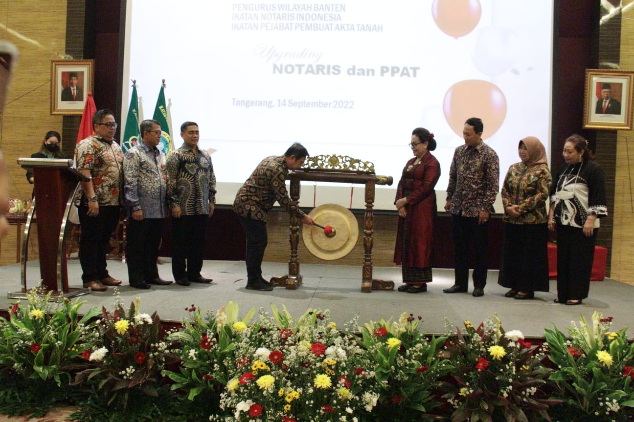 Upgrading NOTARIS dan PPAT Pengwil INI – IPPAT Banten ...