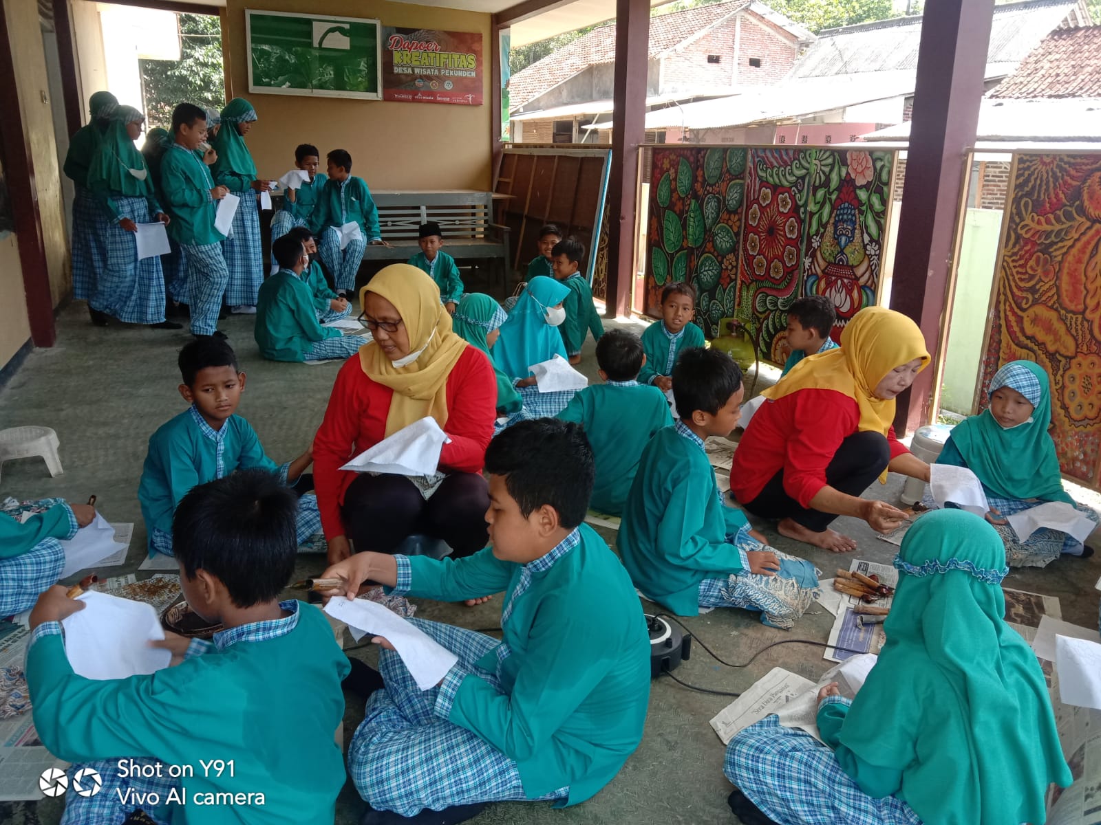 Siswa Kelas V SD N 1 Sudagaran Menumbuhkan Rasa Nasionalisme dengan ...