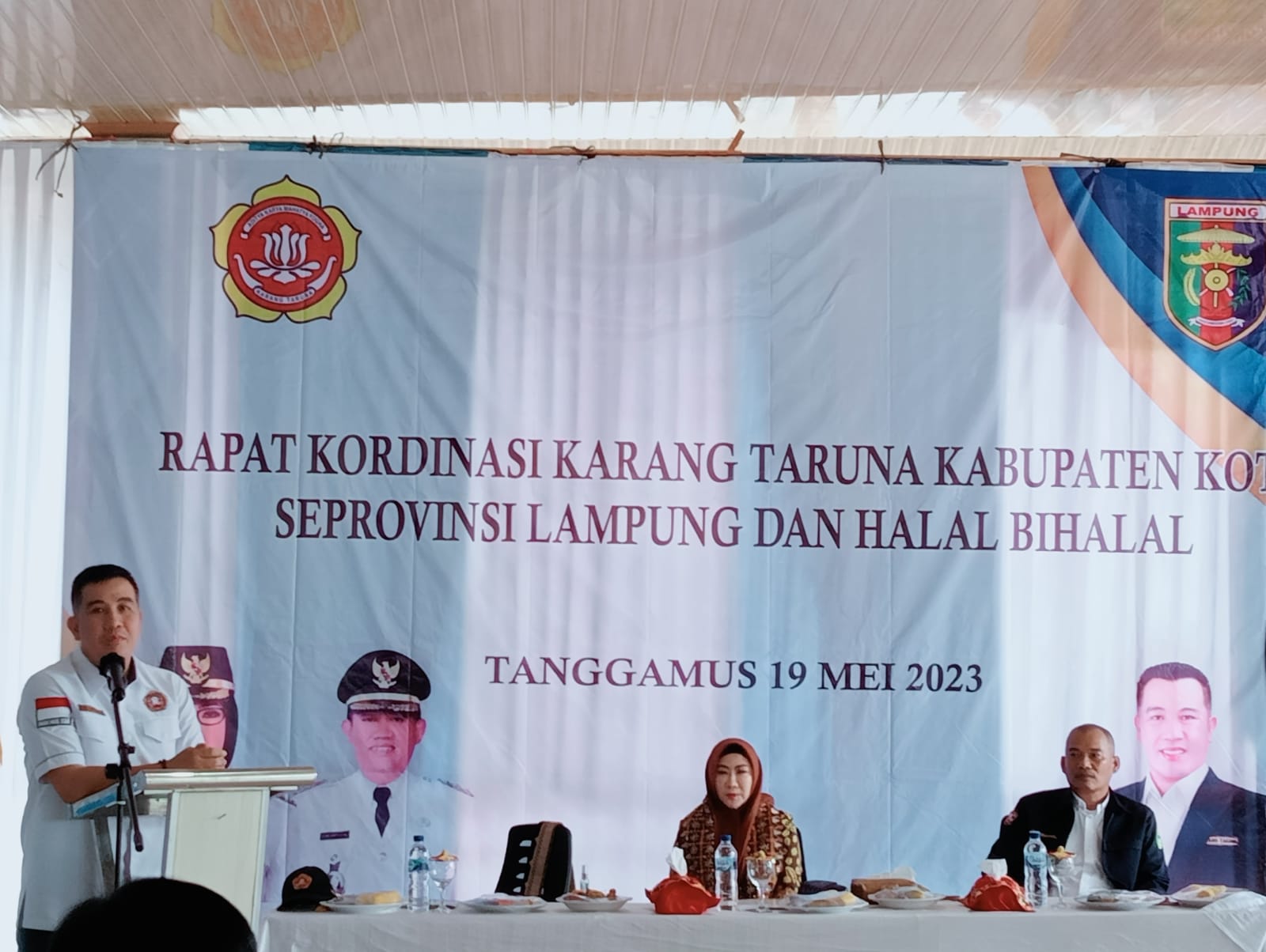 Bupati Tanggamus Buka Rapat Koordinasi Karang Taruna Kabupaten Kota Se Provinsi Lampung dan ...