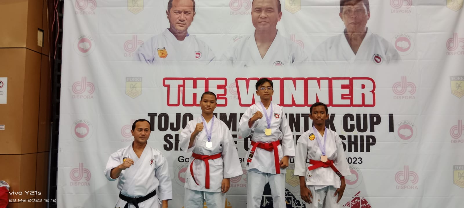 Jonathan Sirait, Siswa SMPN 1 Cileungsi Raih Juara 2 Kejuaraan Tojo ...